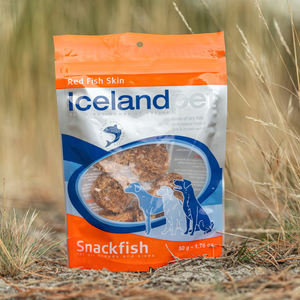 Icelandpet Dried Red Fish Skin | NML health
